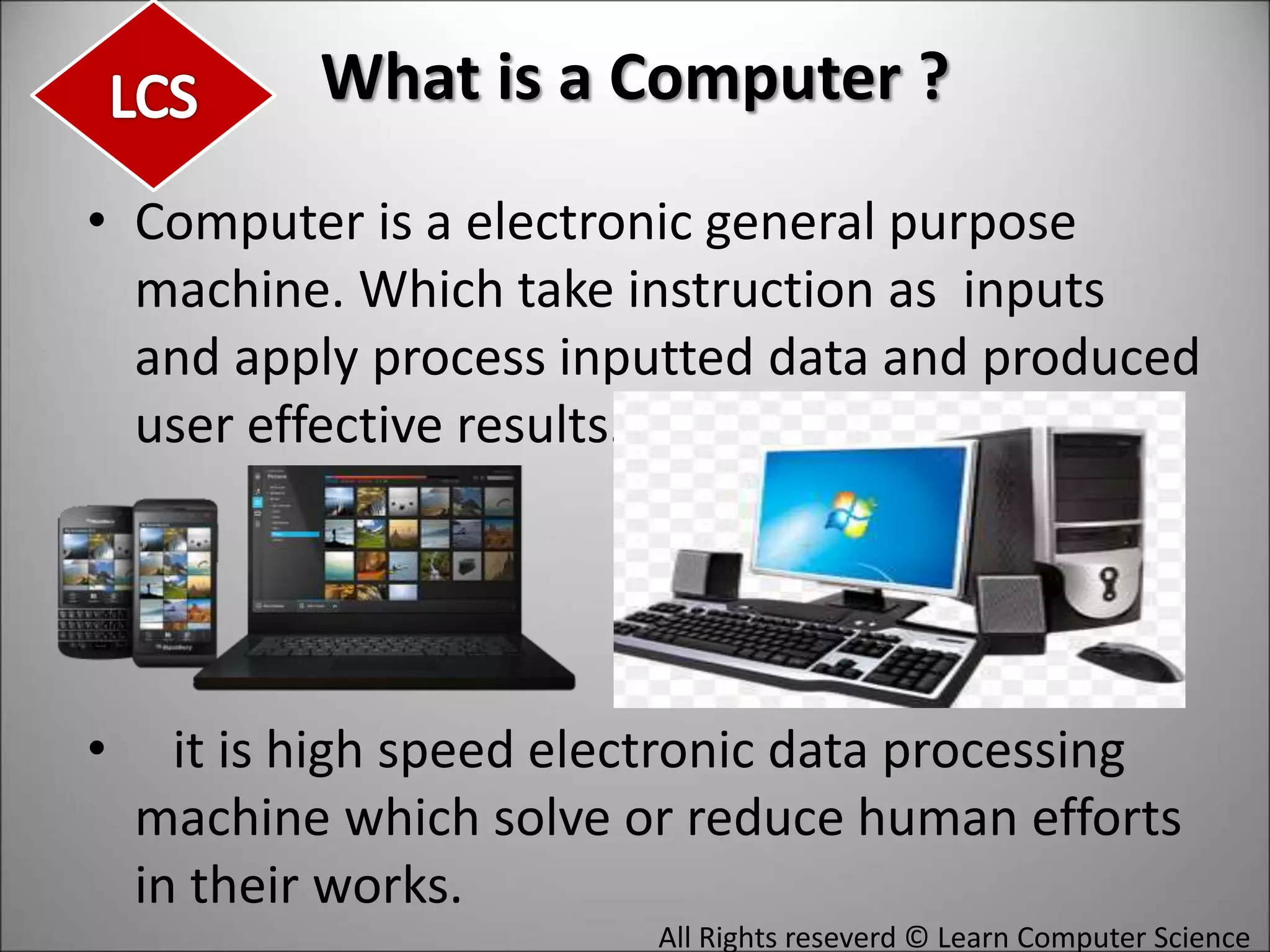 Introduction to computer | PPT