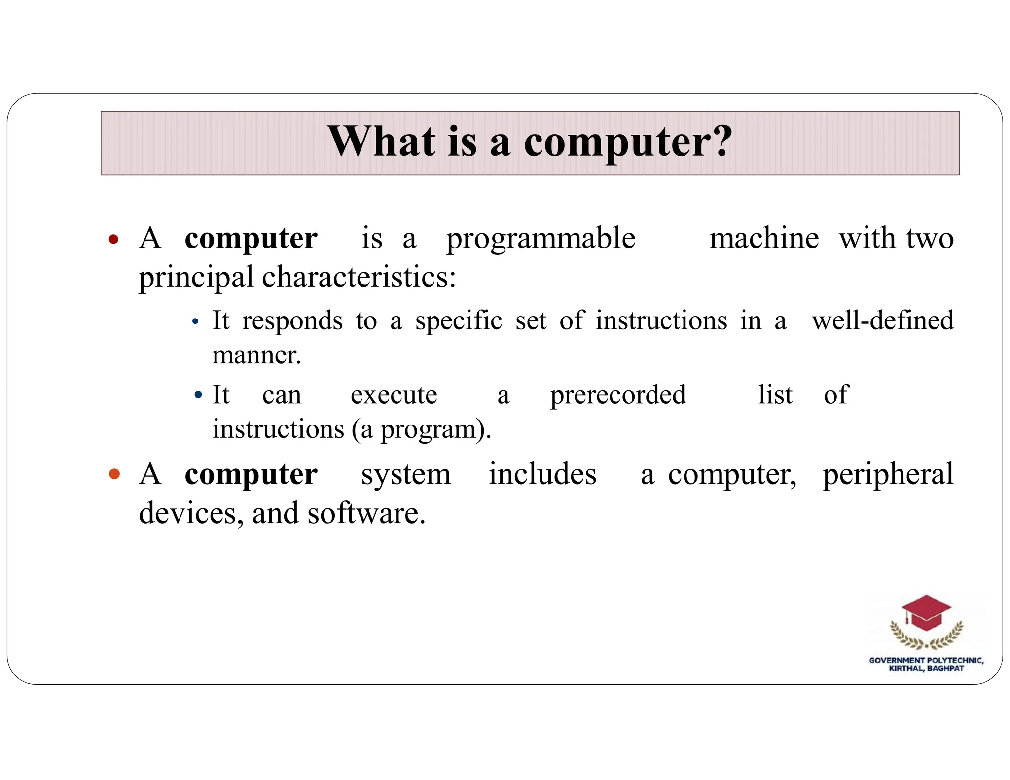 Introduction to Computer Fundamentals | PDF