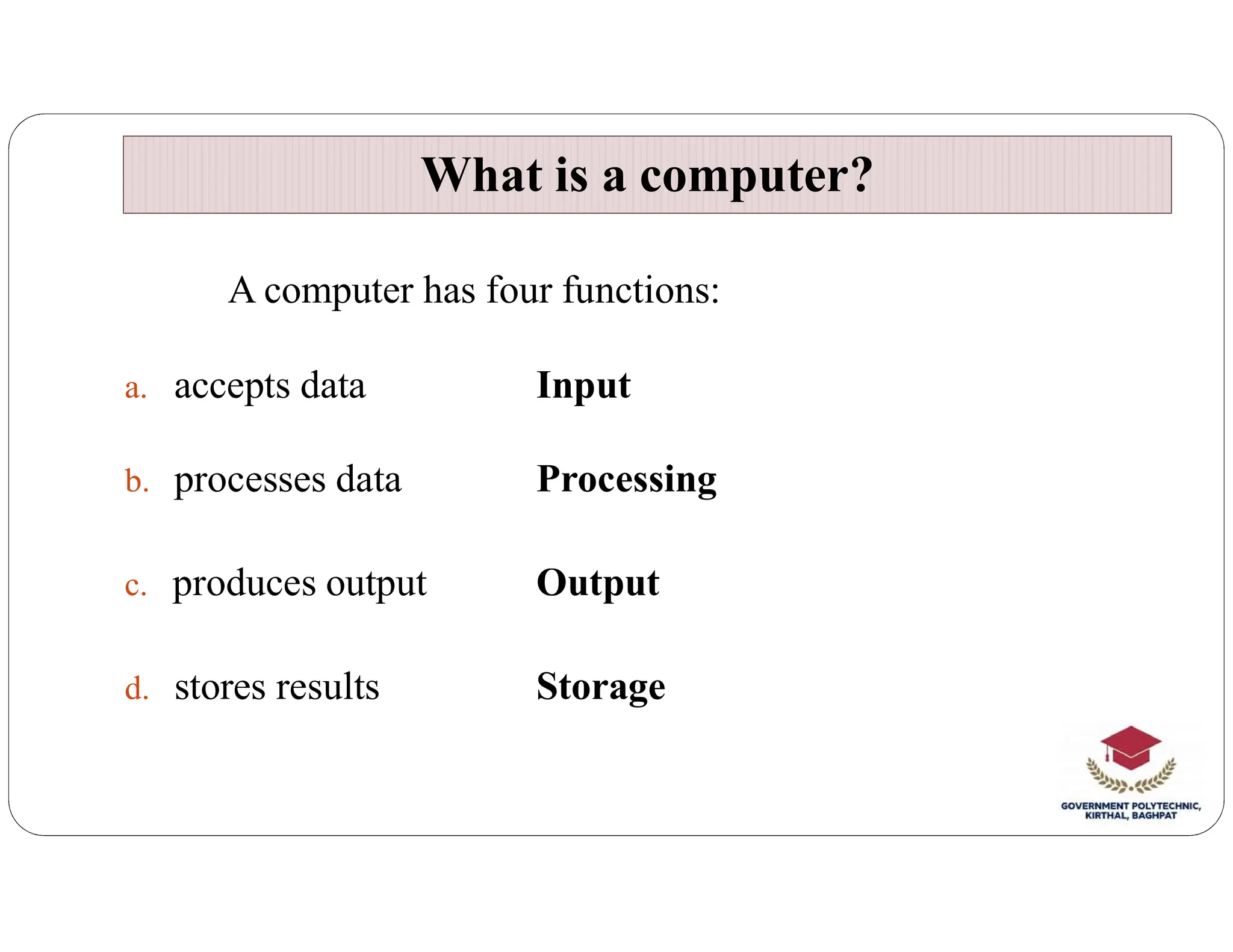 Introduction to Computer Fundamentals | PDF