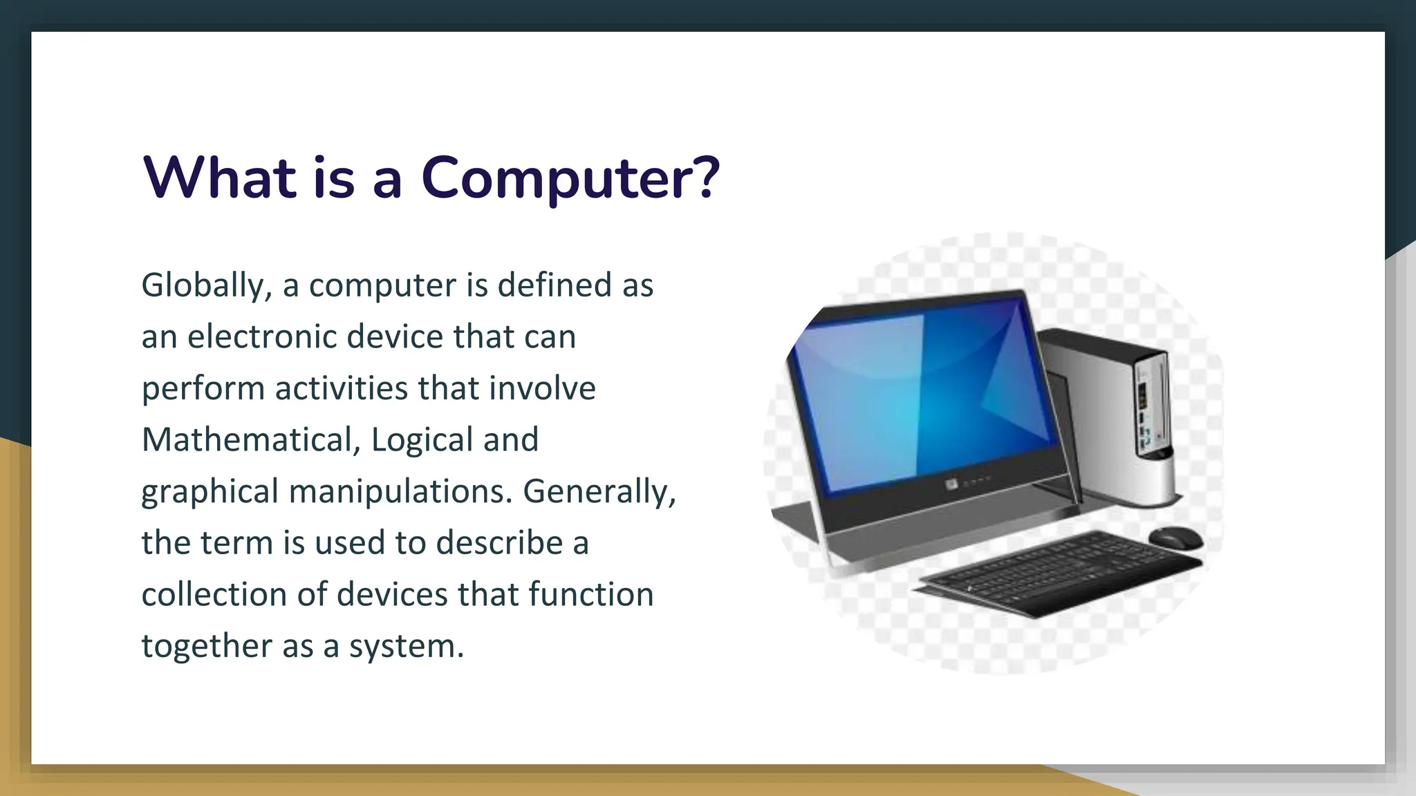 Introduction to Computer, Computer Basics.pptx