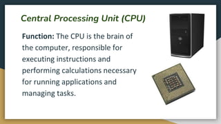 Introduction to Computer, Computer Basics.pptx