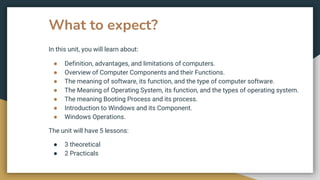 Introduction to Computer, Computer Basics.pptx