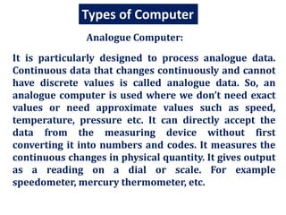 Introduction to computer and hardware software | PPTX
