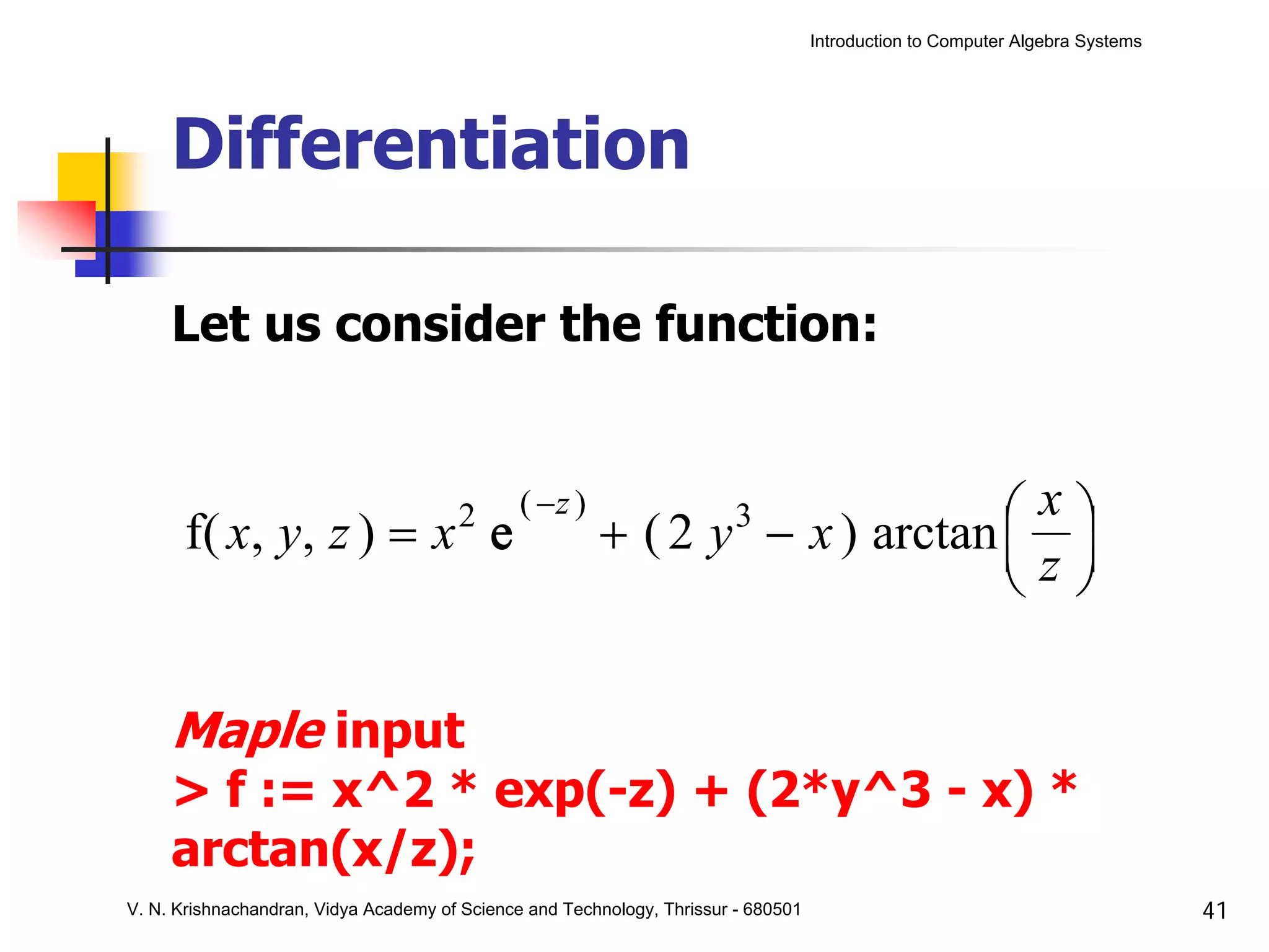 Introduction to Computer Algebra Systems | PDF | Physics | Science