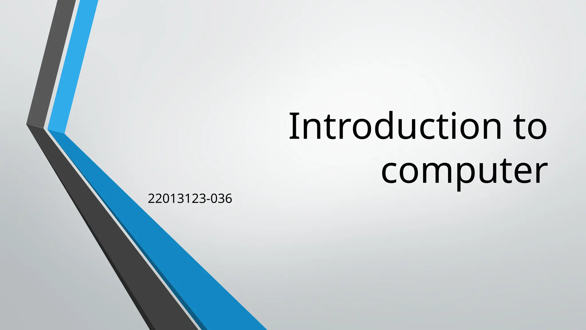 Introduction to computer aness.pptx engr | PPT