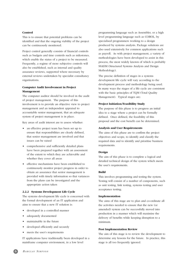Computer Audit an Introductory | PDF | Computing | Technology & Computing