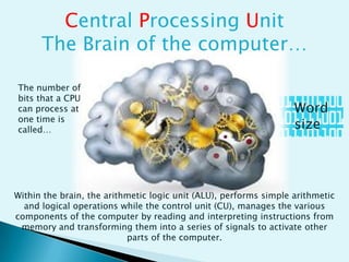Introduction to computer components | PPTX