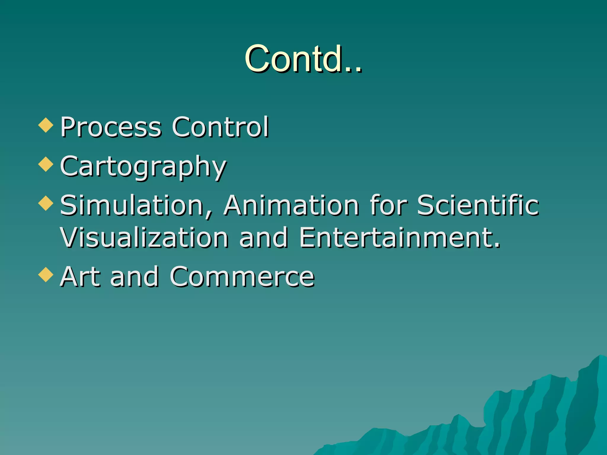 Introduction To Computer Graphics Ppt