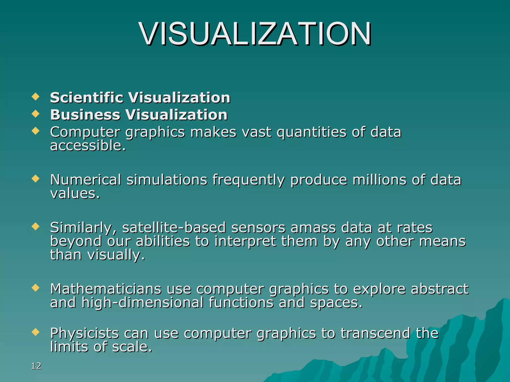 Introduction to computer graphics | PPT