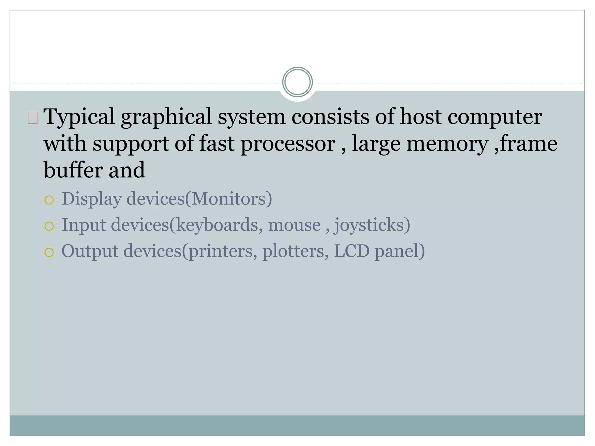 Introduction to computer graphics | PPTX