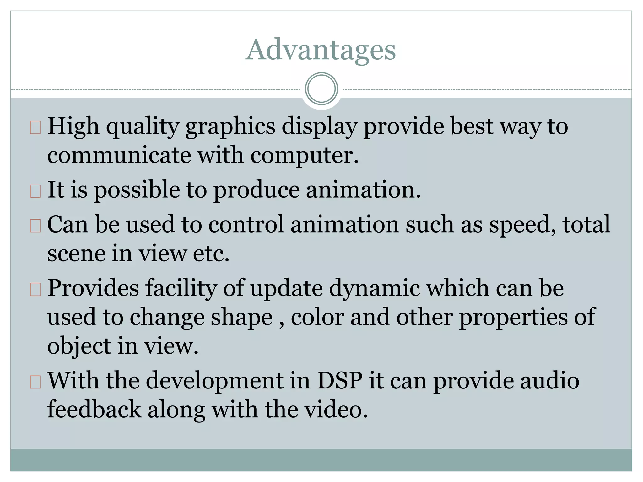 Introduction to computer graphics | PPTX