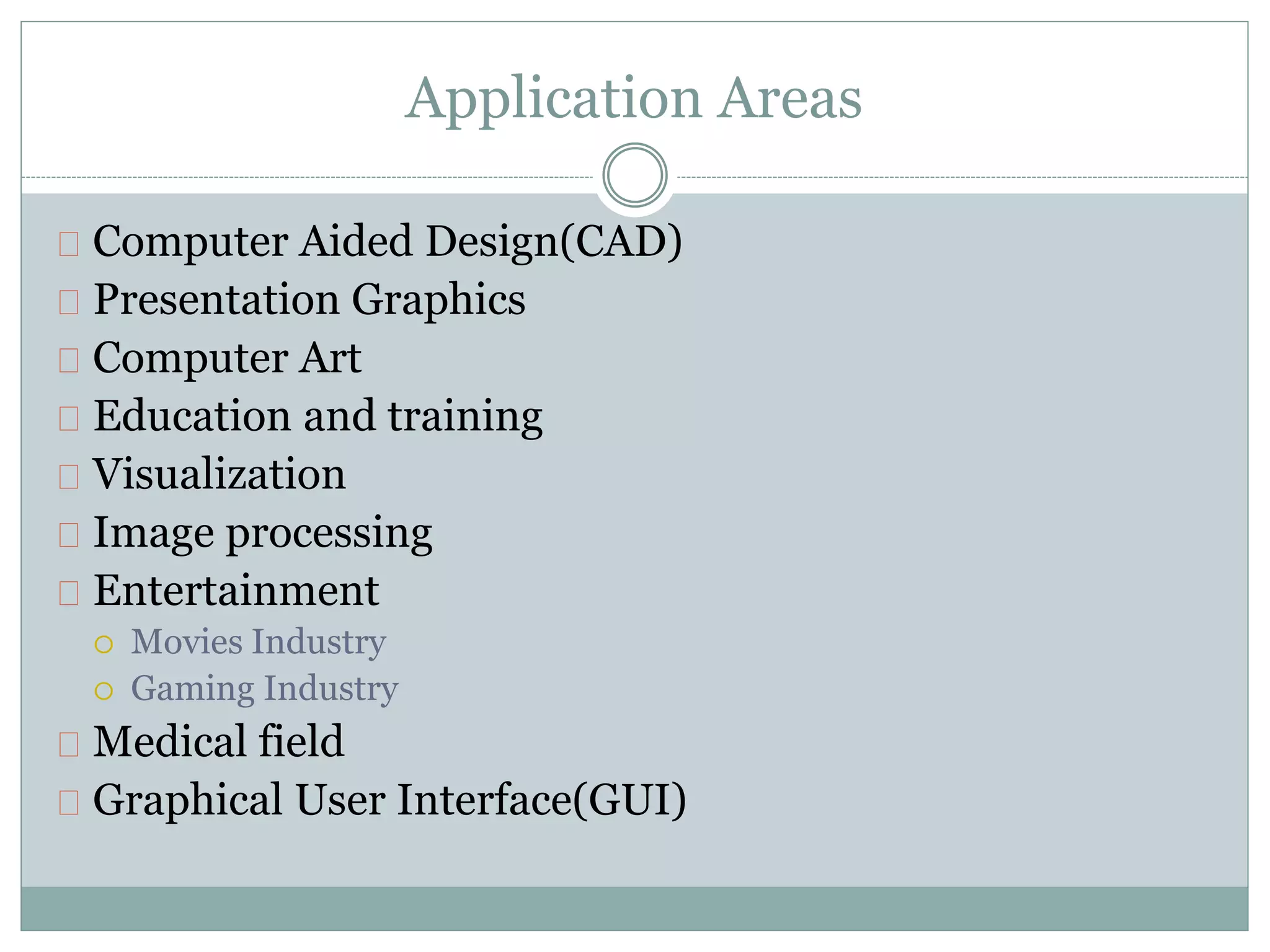 Introduction to computer graphics | PPTX