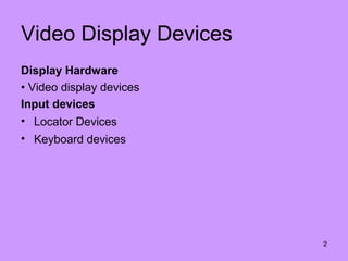 Introduction to computer graphics part 2 | PPT