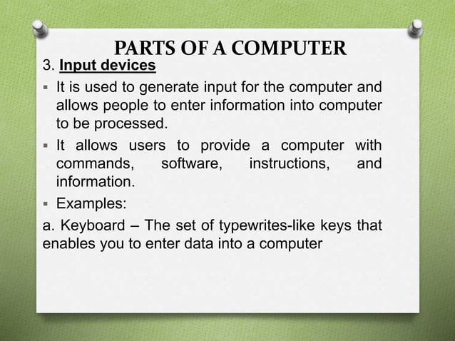 Introduction to computer hardware | PPT