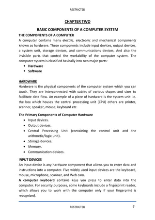Introduction to computer_hardware | PDF