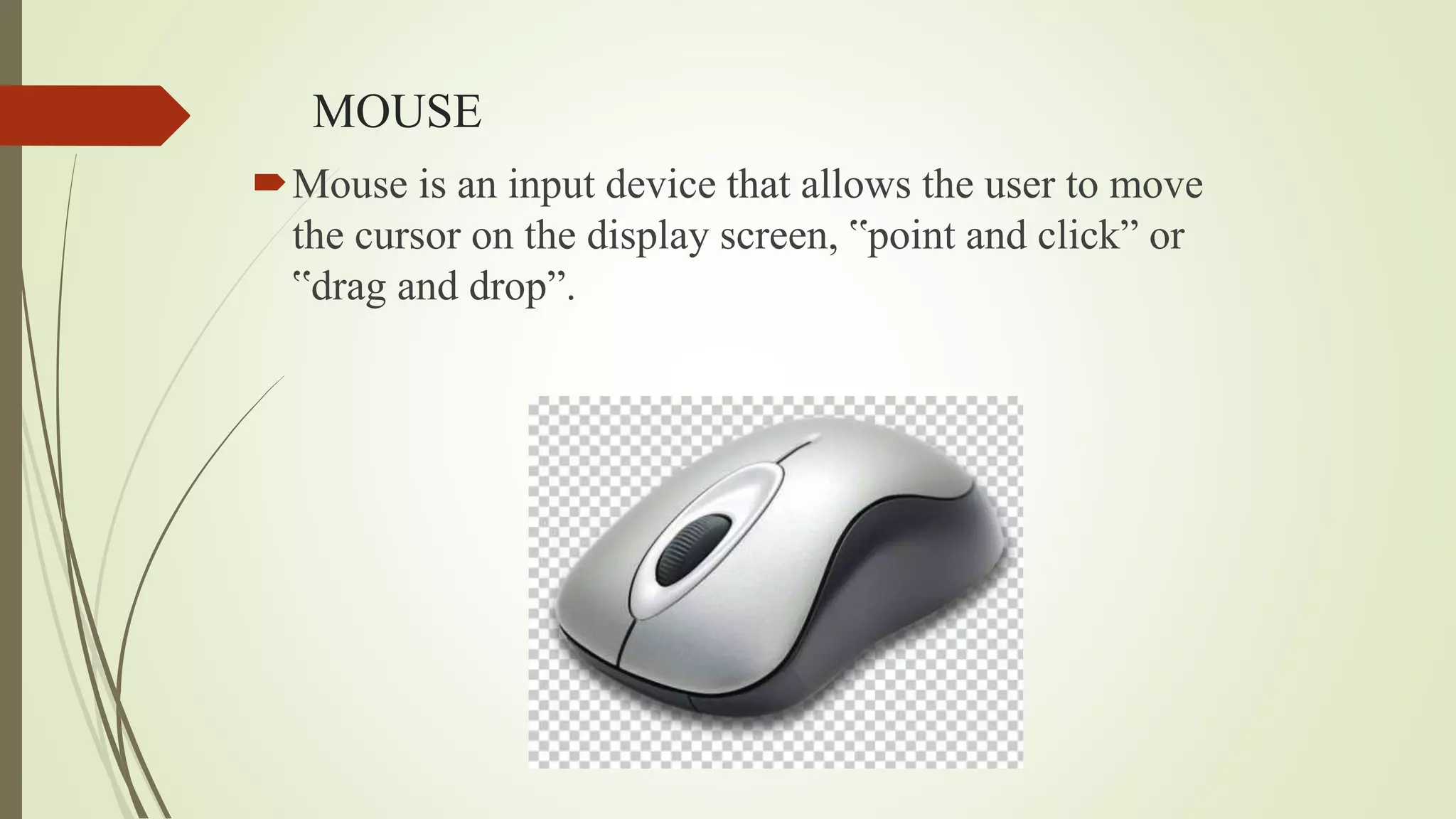 Input Devices | PPTX