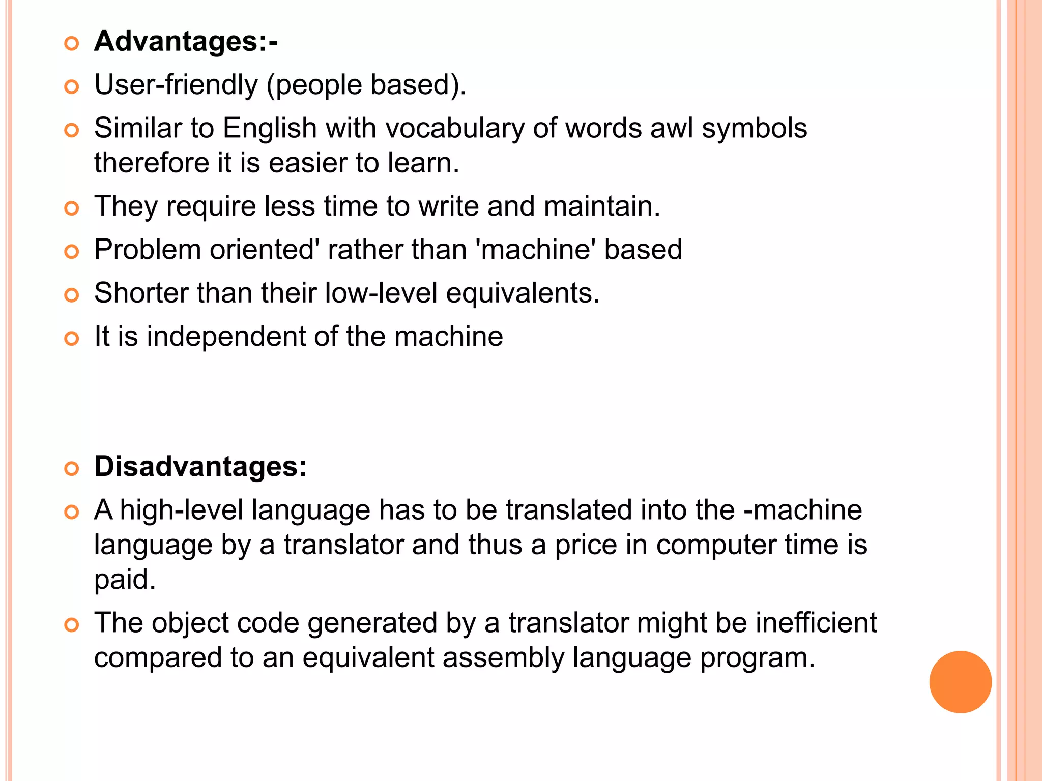 Introduction to computer languages NAUMAN | PPT