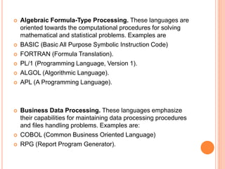 Introduction to computer languages NAUMAN | PPT