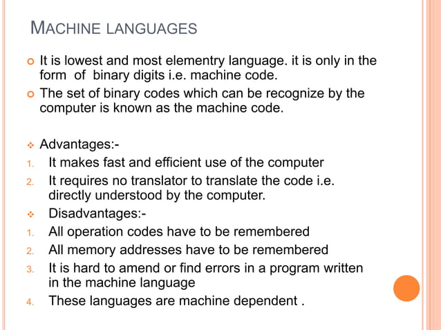 Introduction to computer languages NAUMAN | PPT