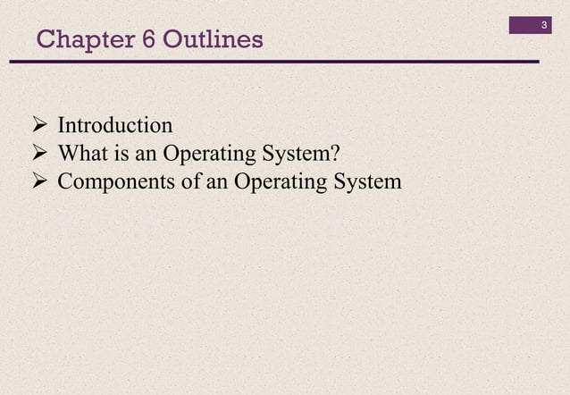 Introduction to computer_lec_06 | PDF | Operating Systems | Computer Software and Applications