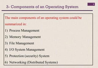Introduction to computer_lec_06 | PDF | Operating Systems | Computer Software and Applications