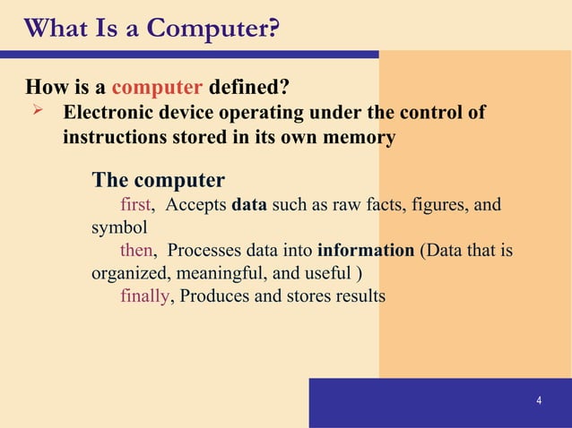 Introduction to computer literacy | PPT | Internet for Beginners | Internet