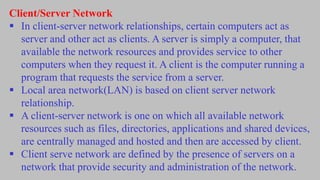Introduction to computer_networks (unit1) | PPT