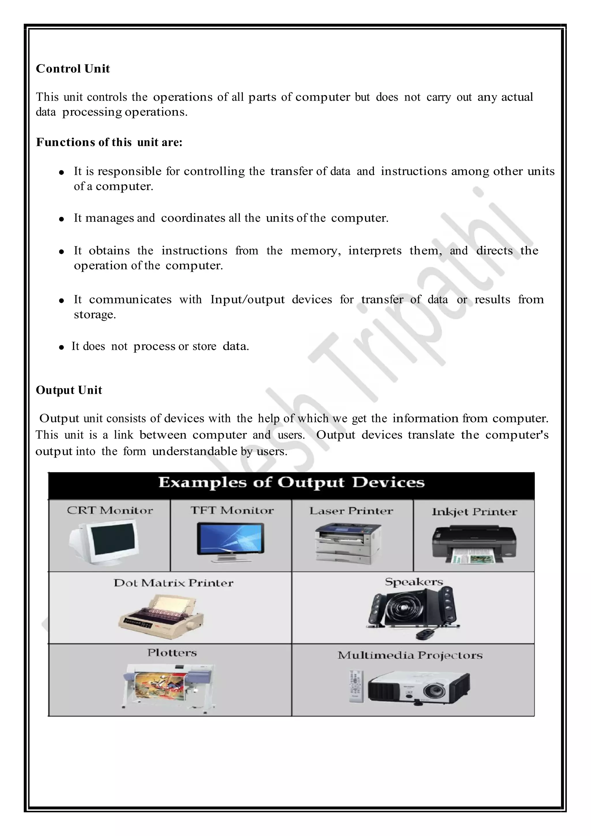 Introduction to Computer and Generations of Computer by Er. Kamlesh Tripathi | PDF