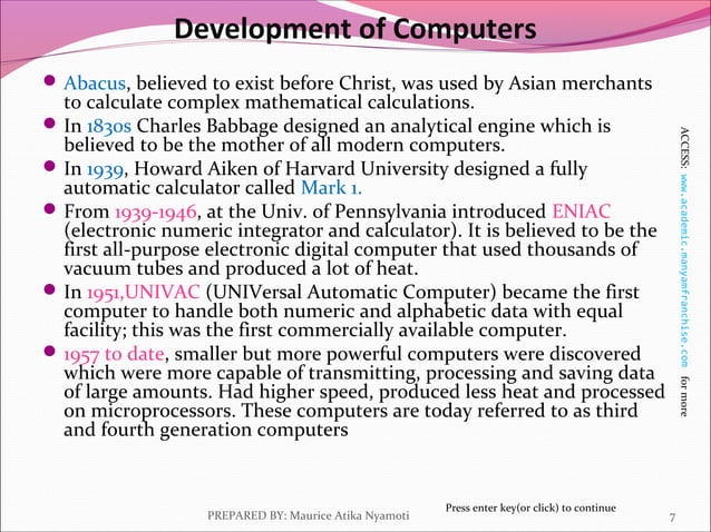 Introduction to computer office 2003 | PPT