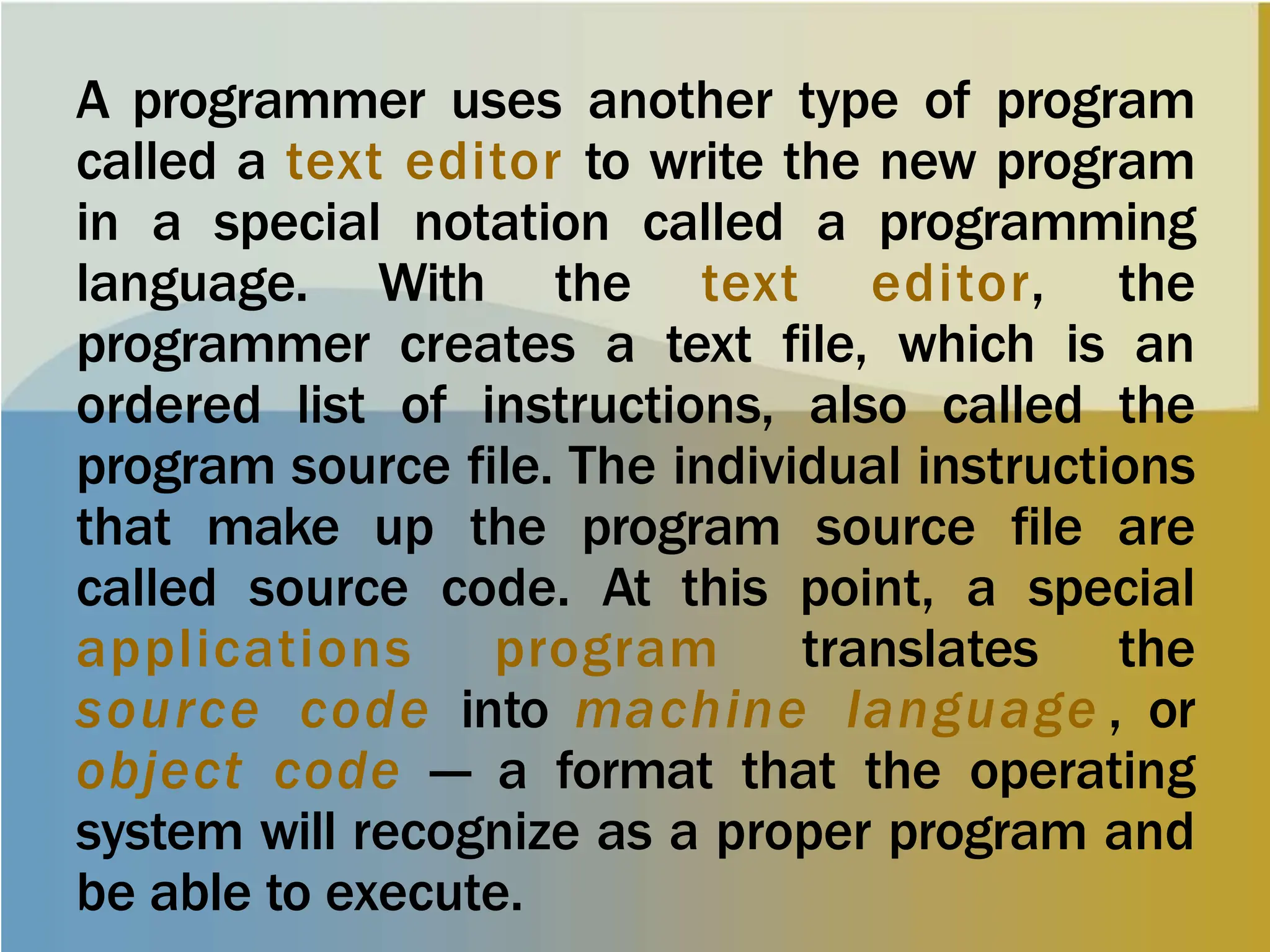 Introductiontocomputerprogramming 140713205433 Phpapp02 Pptx