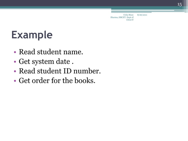 Data, Information System, Processing | PPT