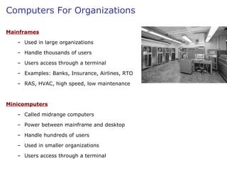Introduction to computers | PPT