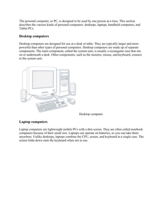 Introduction to computers | PDF