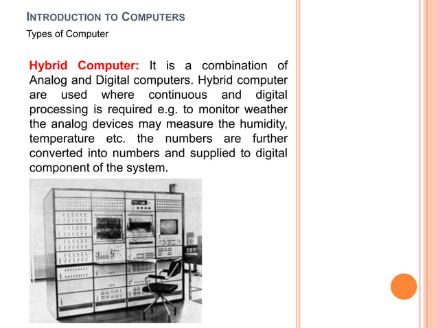 Introduction to computers | PPTX | Computing | Technology & Computing