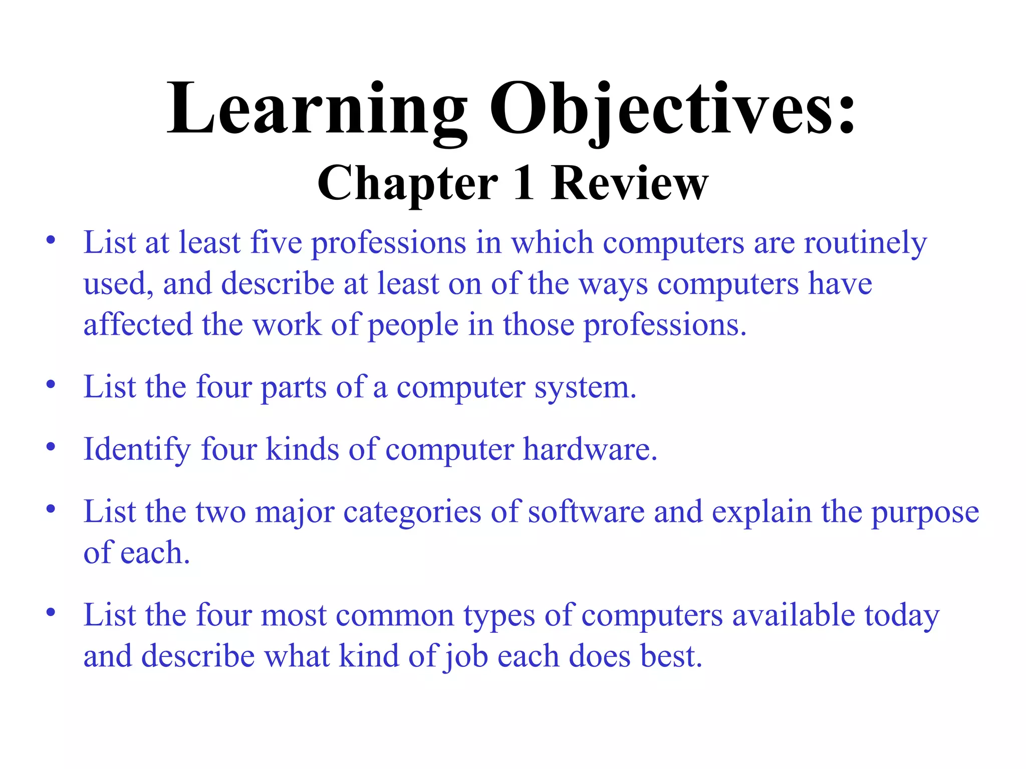 Introduction to computers | PPT