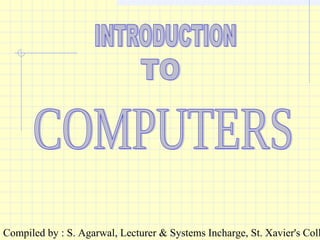 Introduction to computers | PPT