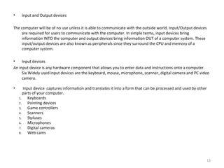 Introduction to computers | PPT