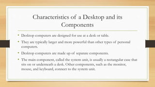 Introduction to computers | PPTX