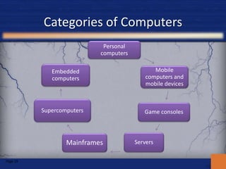 Introduction to computers | PPTX