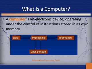 Introduction to computers | PPTX