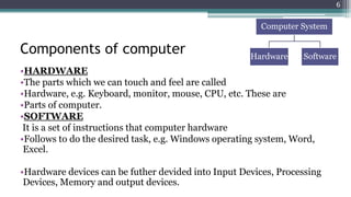 Introduction to computers | PPTX