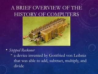 Introduction and history of Computers.pptx