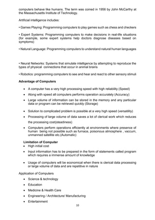 Introduction to Computers and windows operating system.pdf