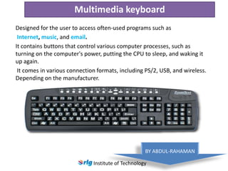 Introduction to computers by abdul rahaman | PPTX