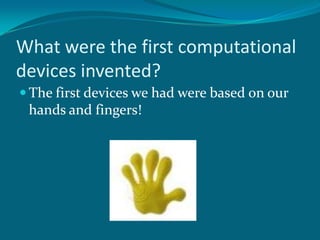 Introduction to computer science | PPTX