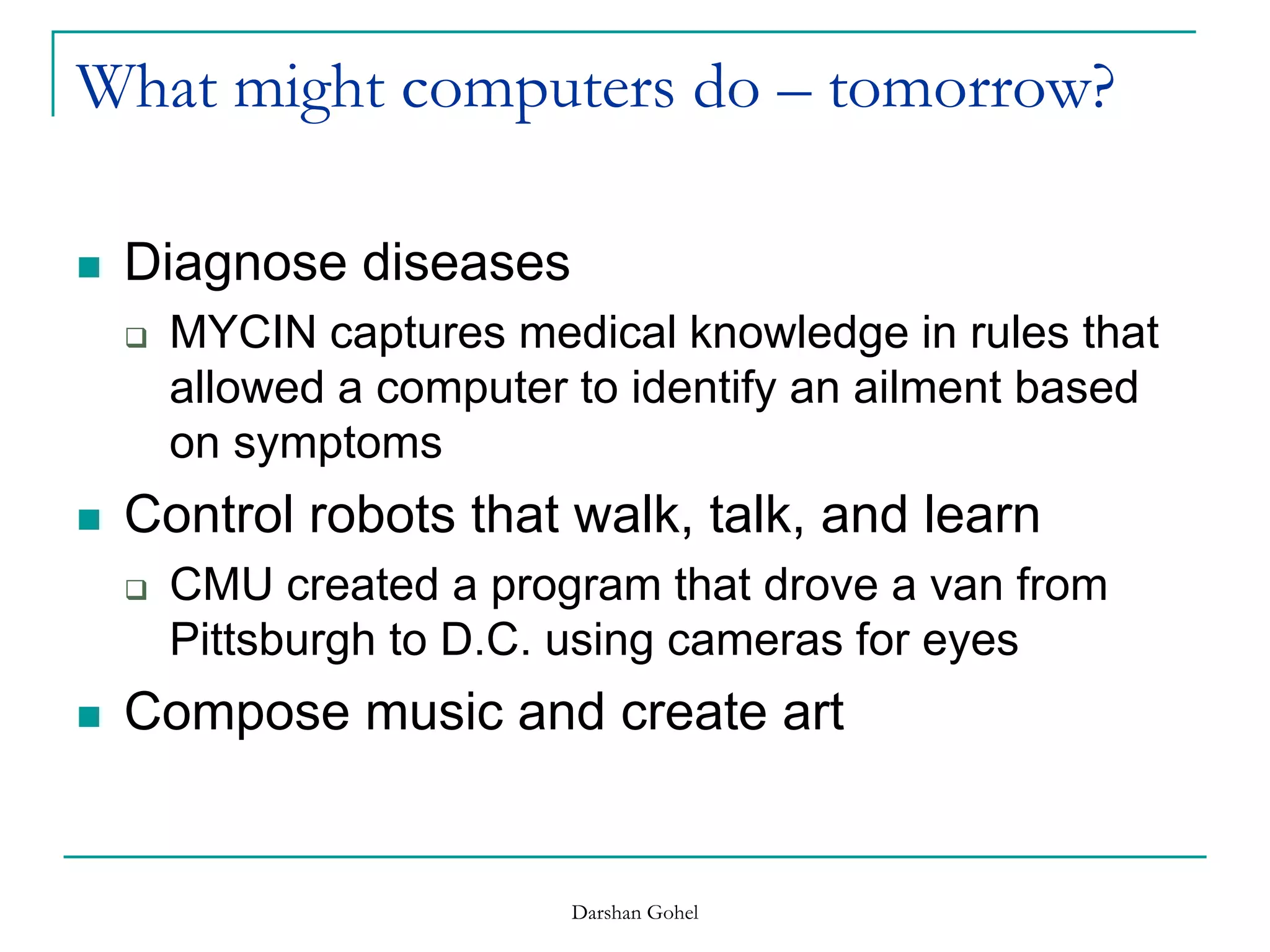 Introduction to computer science | PPTX