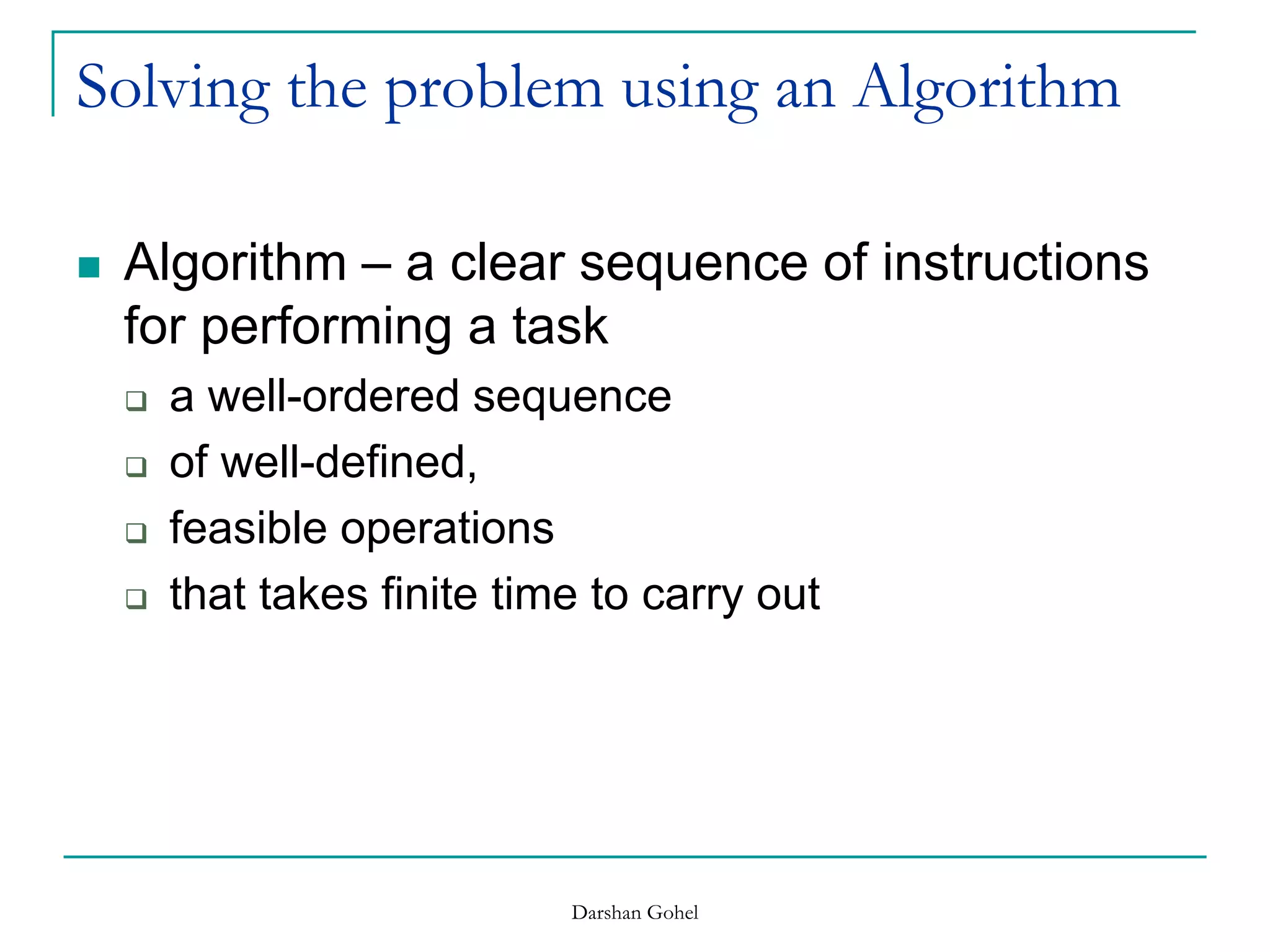 Introduction to computer science | PPTX