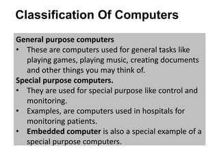 Introduction to computer science | PPTX