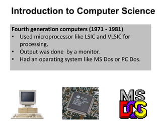 Introduction to computer science | PPTX