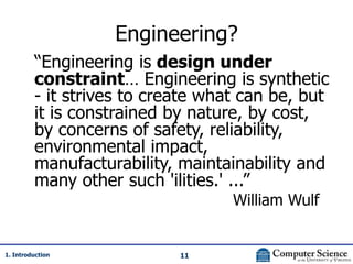 Introduction to Computer Science Lecture | PPT